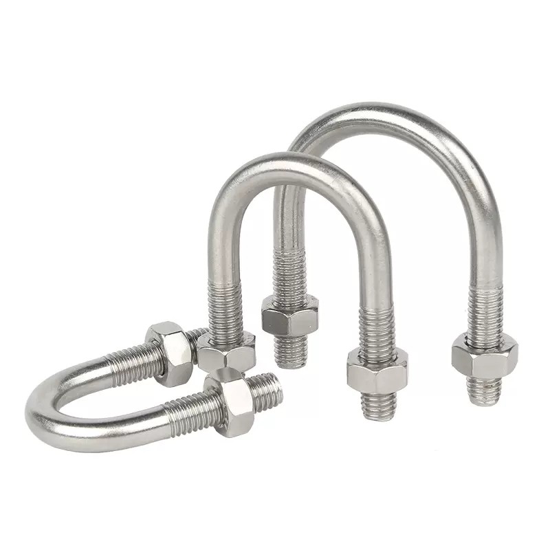 China U-bolt Ansi Inch Size Stainless Steel 304 316SS Square Bending V ...