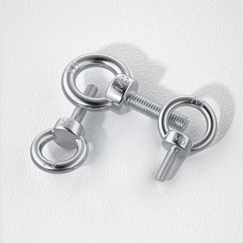 China SS Eye Bolts M4 M8 M10 DIN580 Female Threaded Stainless Steel ...